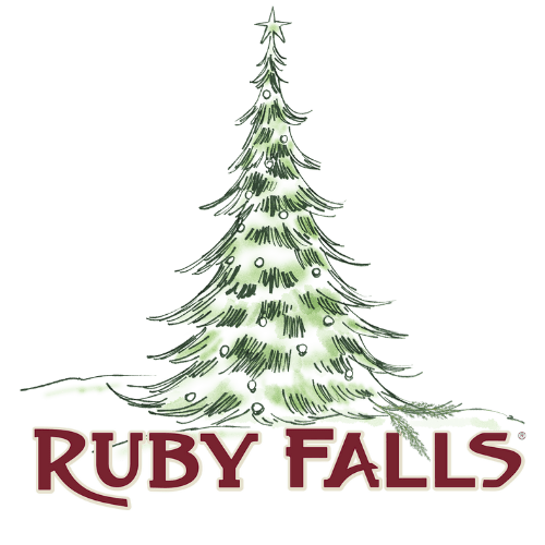 Holidays at Ruby Falls onLookout Mountain